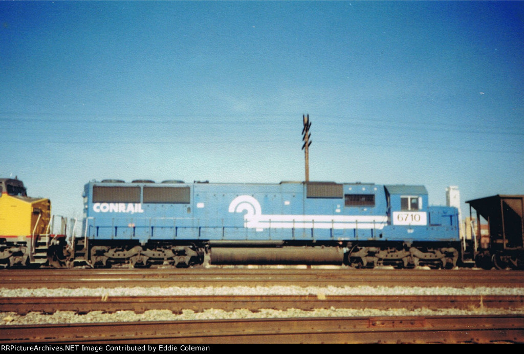 NS SD60 #6710 (Conrail paint)